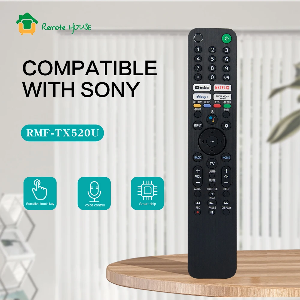 RMF-TX520U-Voice-Remote-Control-Replacement-for-Sony-TV-RMF-TX520P-RMF ...