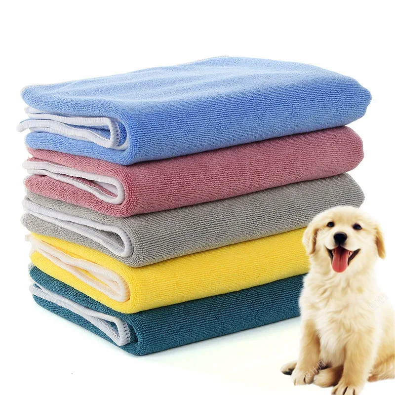Pet-Bath-Towels-Dog-Accessories-Large-Super-Absorbent-Clean-Up-Fiber ...
