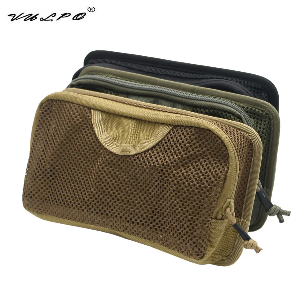 VULPO Tactical Internal Mesh Pocket Modular Insert Pouch Hunting Vest ...