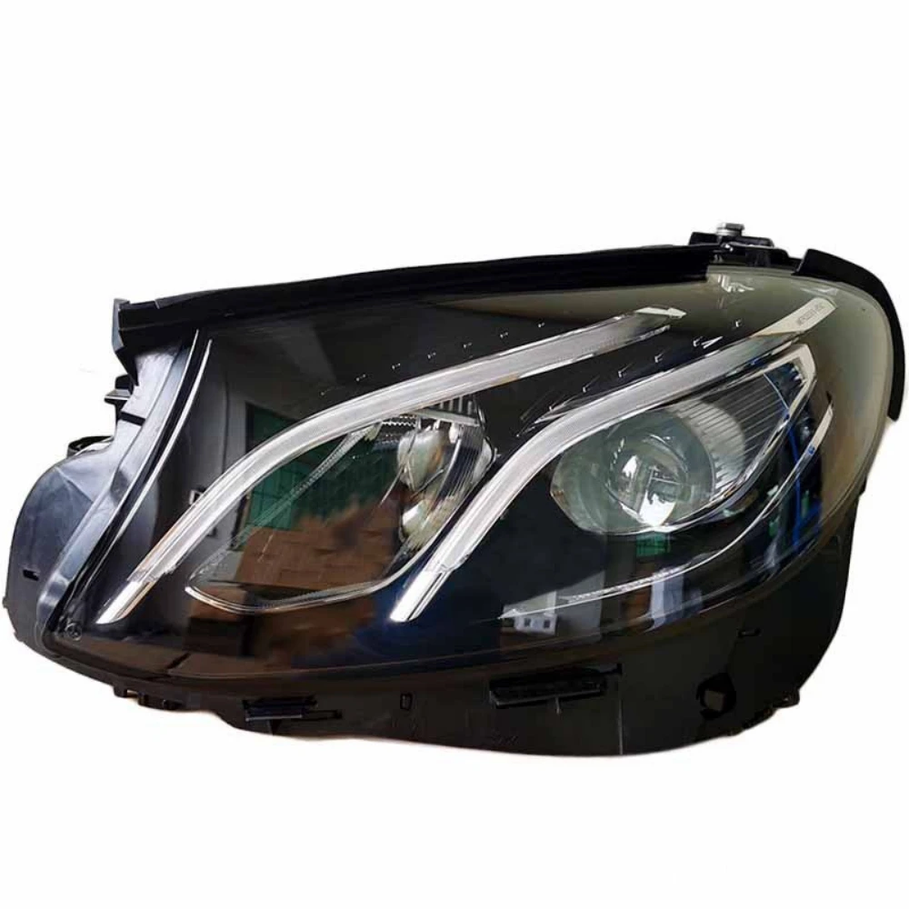Car-LED-Head-Lamp-Accessories-For-Mercedes-Benz-E-Class-E200-E300-E180 ...