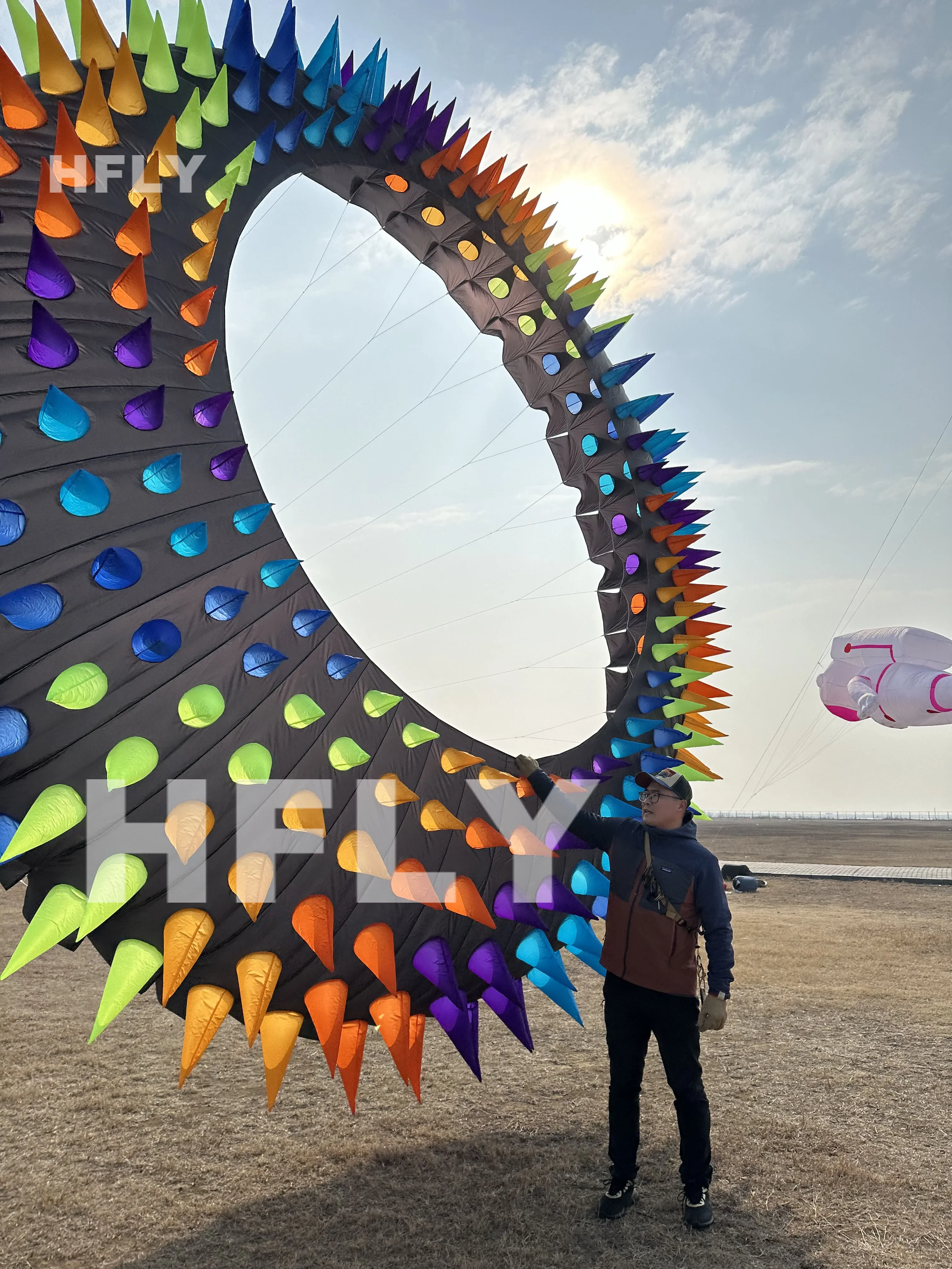 New-Arrival-Giant-6m-Ring-Kites-with-Spikes-for-Adults-High-Quality ...