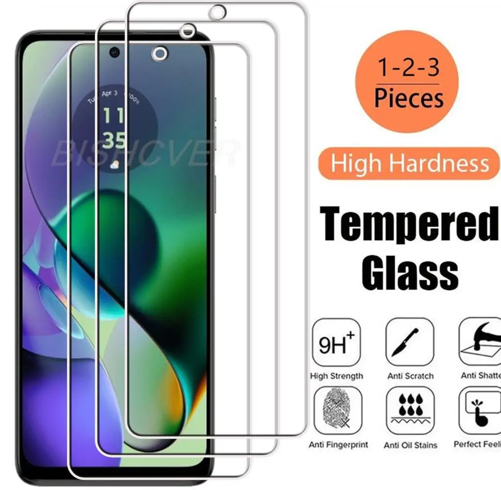 Tempered Glass FOR Motorola Moto G54 5G 6.5"MotoG54 G 54 Screen ...