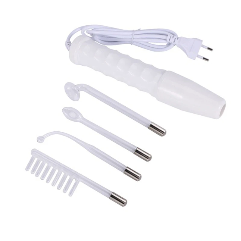 4-In-1-High-Frequency-Electrode-Wand-Electrotherapy-Glass-Tube-Beauty ...