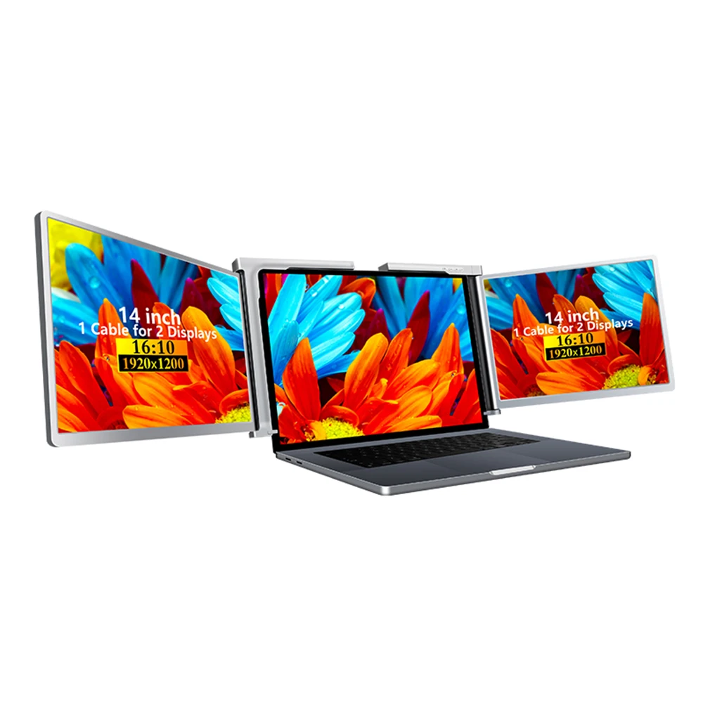14-inches-13-3in-Laptop-Expansion-Screen-FHD-Portable-Tri-screen ...