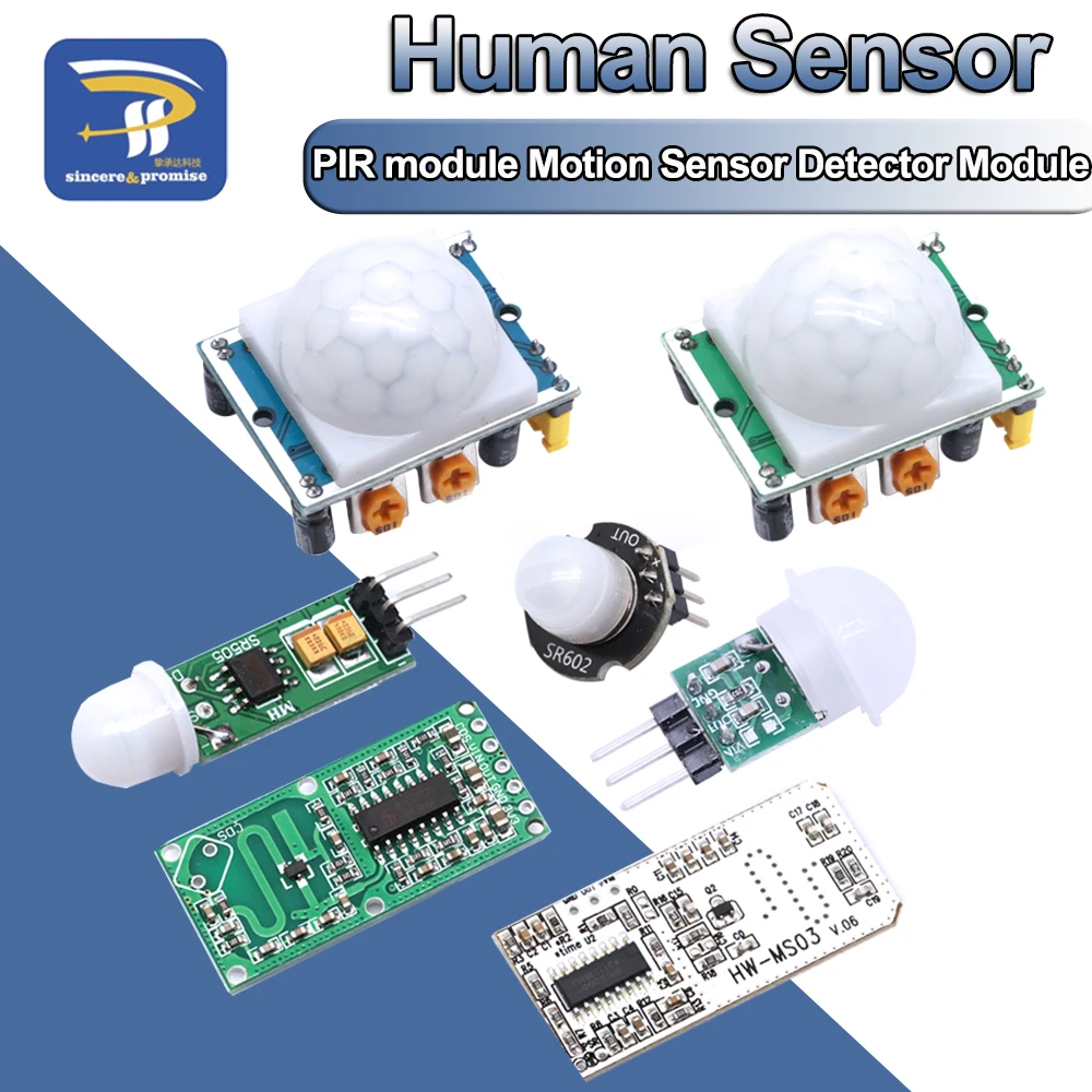 HC-SR501-HC-SR505-AM312-SR602-RCWL-0516-HW-MS03-Adjust-IR-Pyroelectric ...
