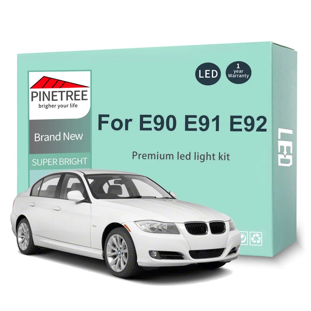 Led Interior Light Kit For BMW 3 Series E90 E91 E92 Sedan Touring Coupe ...