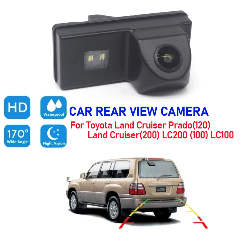 HD-1080P-170-Fisheye-Lens-Car-Reversing-Rear-View-Camera-For-Toyota ...