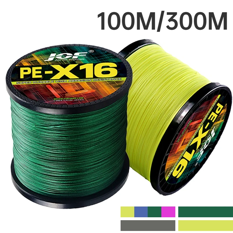 16-Strands-PE-Braid-100M-300M-Fishing-Line-Braided-Super-Strong ...
