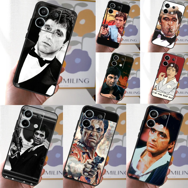 Scarface-Tony-Montana-Case-For-Xiaomi-Redmi-Note-13-8-9-10-11-12-Pro ...