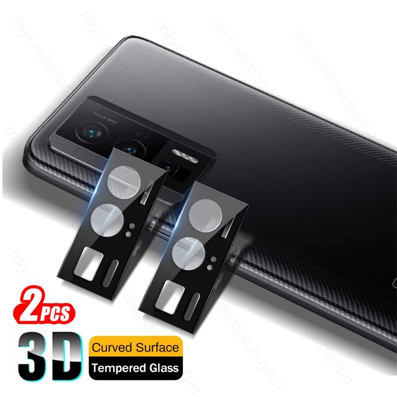 2PCS 3D Curved Tempered Glass Camera Protector Cover For Xiaomi PocoF5 ...