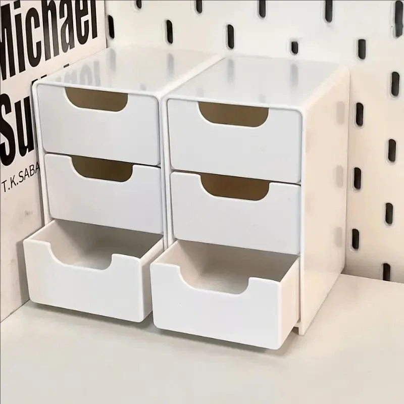 3-Tier Organizers Desktop Organizer With Drawers Storage Desk ...