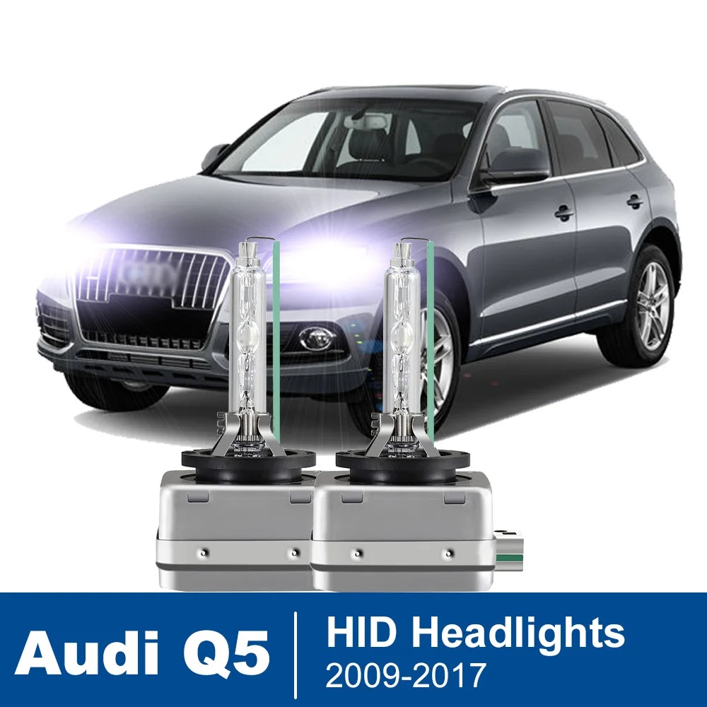 2Pcs-HID-Xenon-Headlight-Bulb-For-Audi-Q5-2009-2014-2015-2016-2017-35W ...