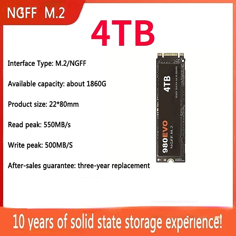 4TB-SSD-M2-NGFF-500GB-980-EVO-Plus-Internal-Solid-State-Drive-1TB-hdd ...