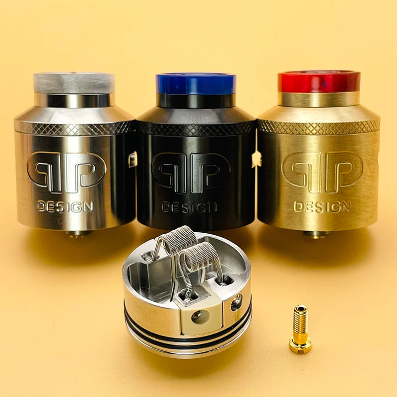 KaLi Limited Edition 28mm RDA QP Designs Vape Tank 316ss Brass Copper ...
