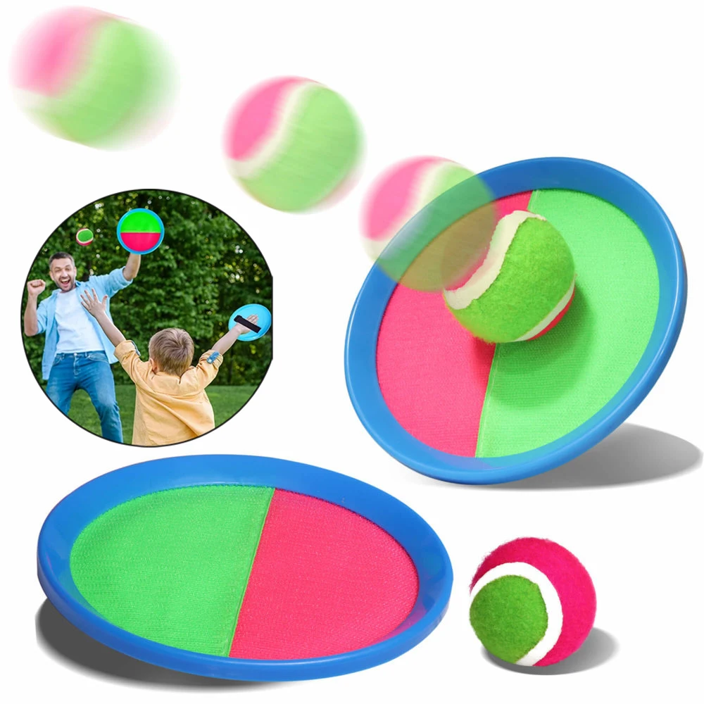Toss-And-Catch-Ball-Set-Toss-Paddle-Beach-Toys-Sticky-Target-Rackets ...