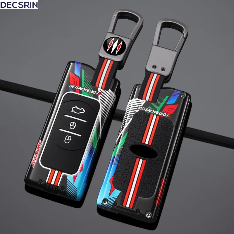 Zinc Alloy Car Remote Key Case Cover Shell Fob For Chery Tiggo 4 5X 7 ...