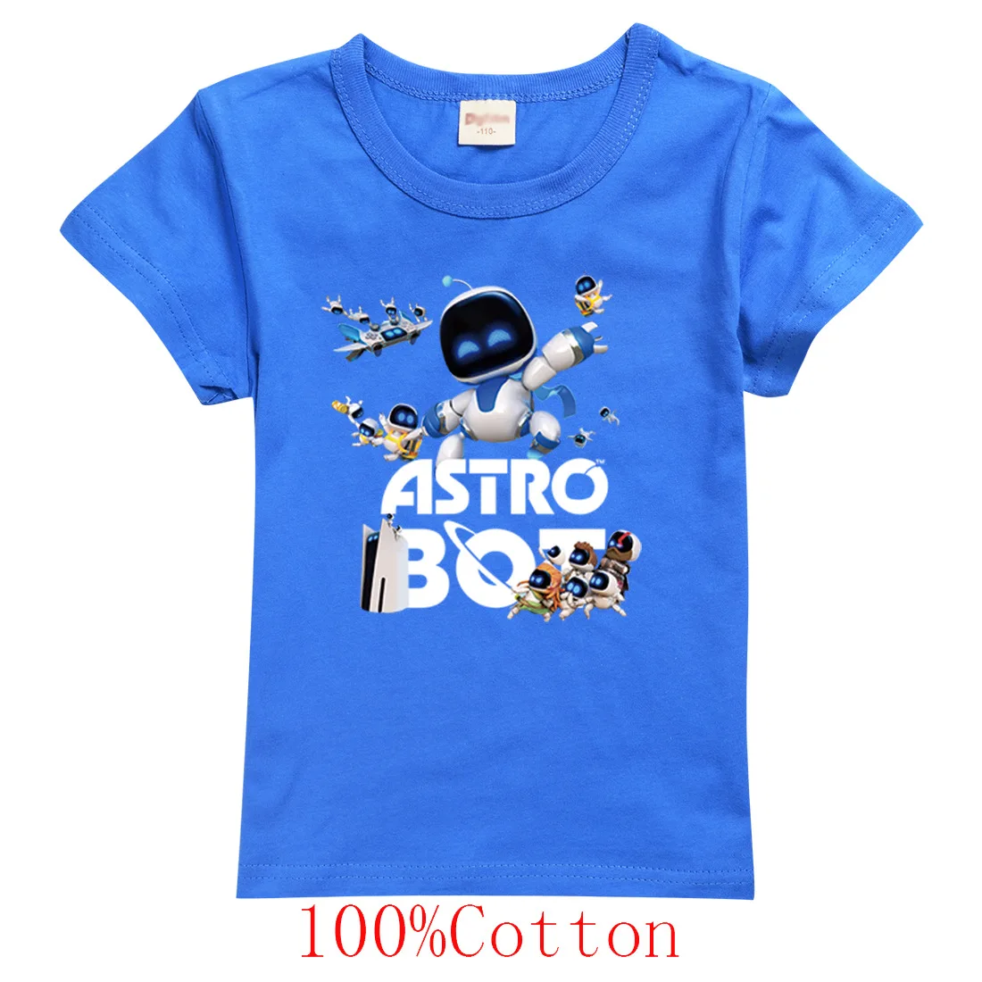 Game-ASTRO-BOT-T-Shirt-Kids-Cartoon-T-Shirts-for-Boys-ASTROBOT-Graphic ...