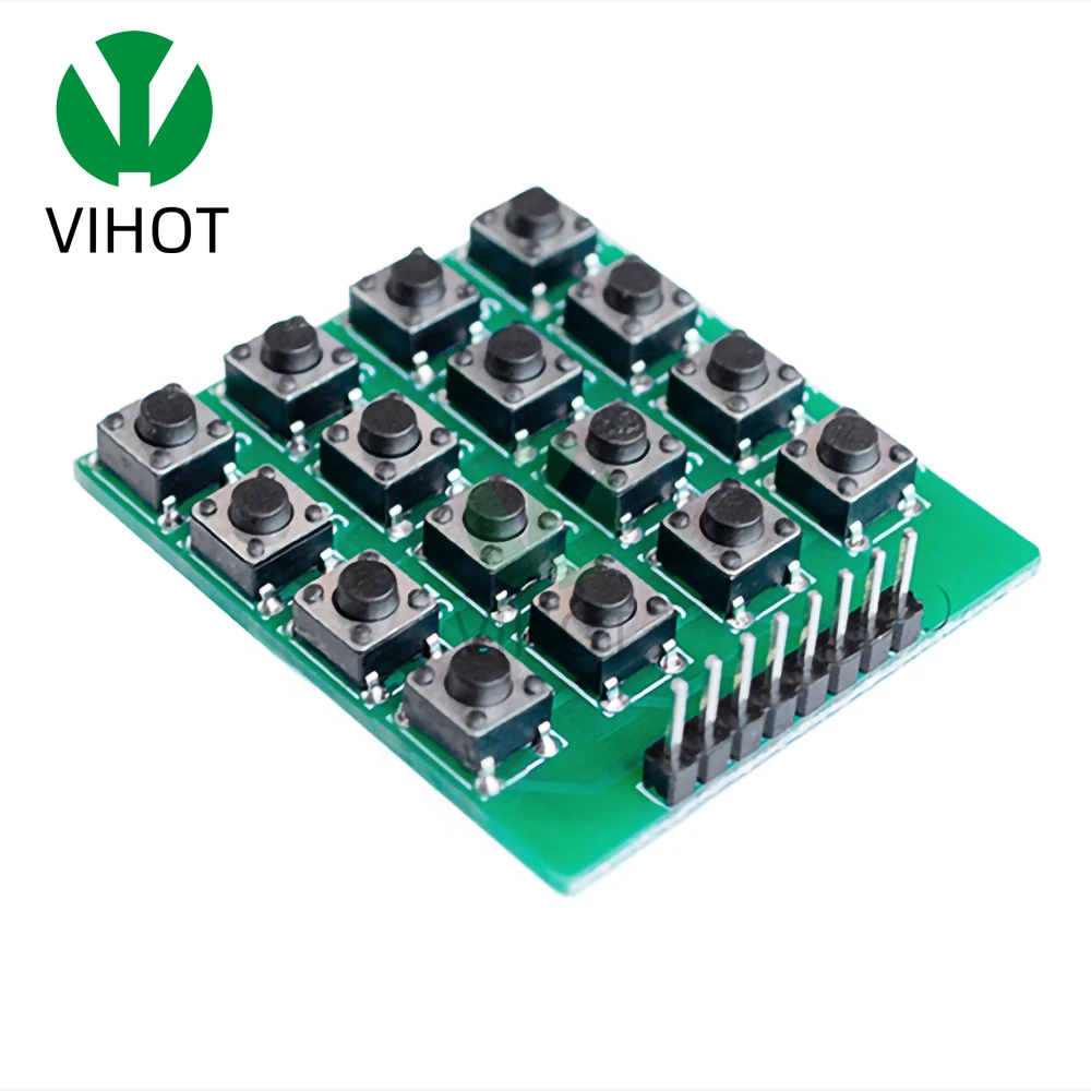 1pcs 4x4 Keypad MCU Accessory Board Matrix Keyboard 16 Key Buttons for arduino