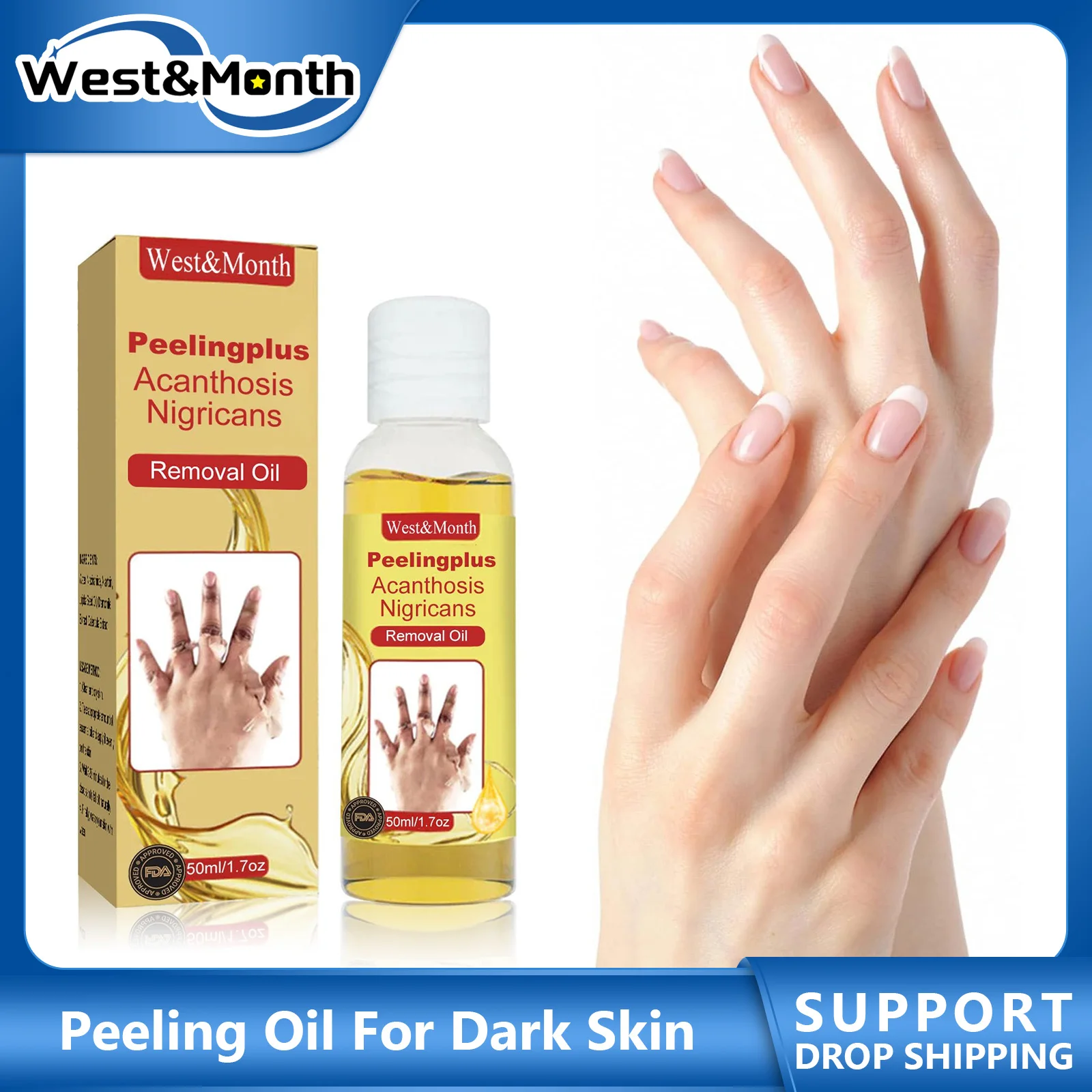 Peeling-Oil-Bleach-Dark-Skin-Exfoliate-Arm-Elbow-Knee-Leg-Dead-Skin ...