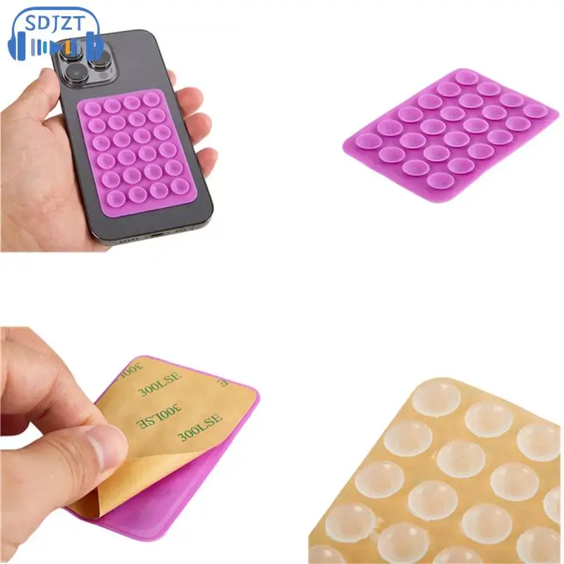 Double-Side-Silicone-Suction-Pad-For-Mobile-Phone-Fixture-Suction-Cup ...