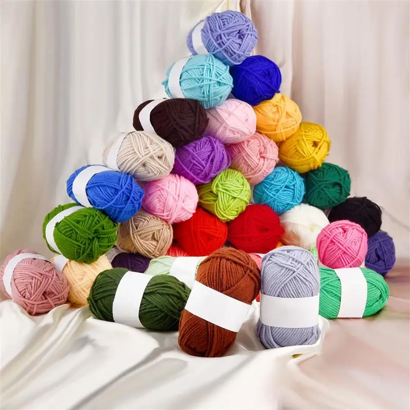 25g-Soft-Milk-Cotton-Knitting-Yarn-Anti-Pilling-High-Quality-Knitting ...