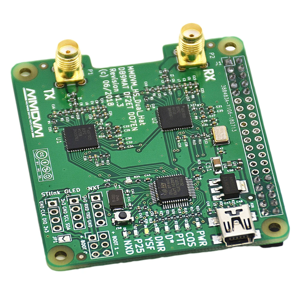 V1-3-MMDVM-HS-Dual-Hat-Duplex-Hotspot-P25-DMR-YSF-MMDVM-Duplex-Hotspot ...