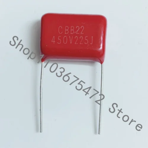 10PCS-CBB21-22-metal-film-capacitor-250V-400V-450V-630V-225J-225K-Foot ...