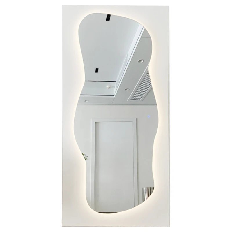 Light-Luxury-Wave-Irregular-Full-Body-Floor-Creative-Clothing-Store ...