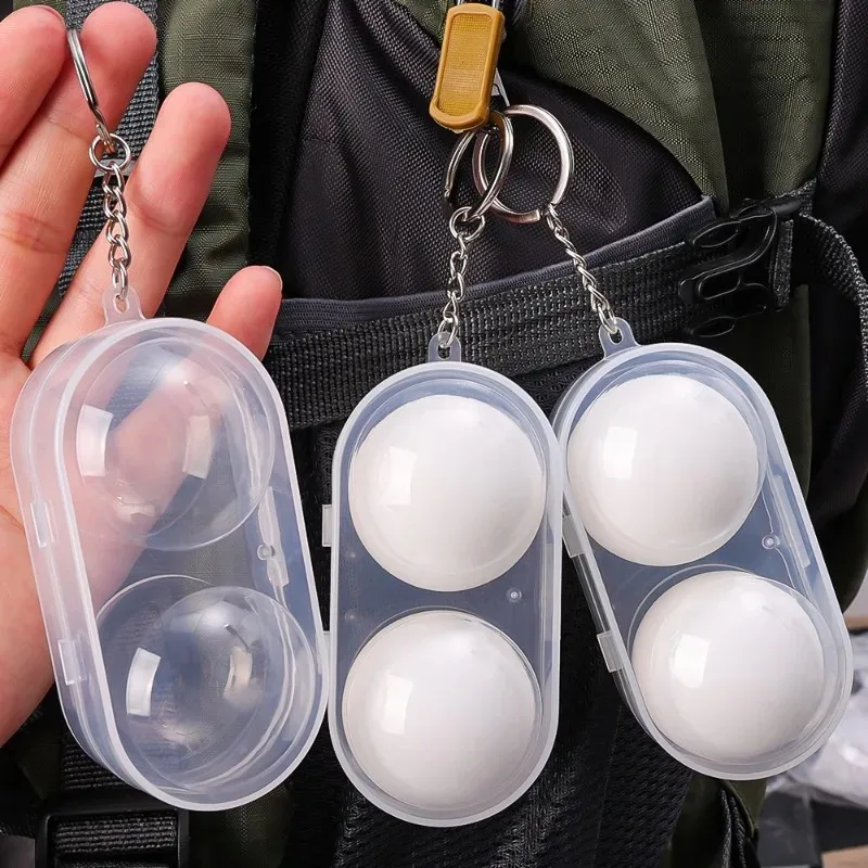 Table Tennis Ball Container Box Hard Plastic Case Ping Pong Ball ...