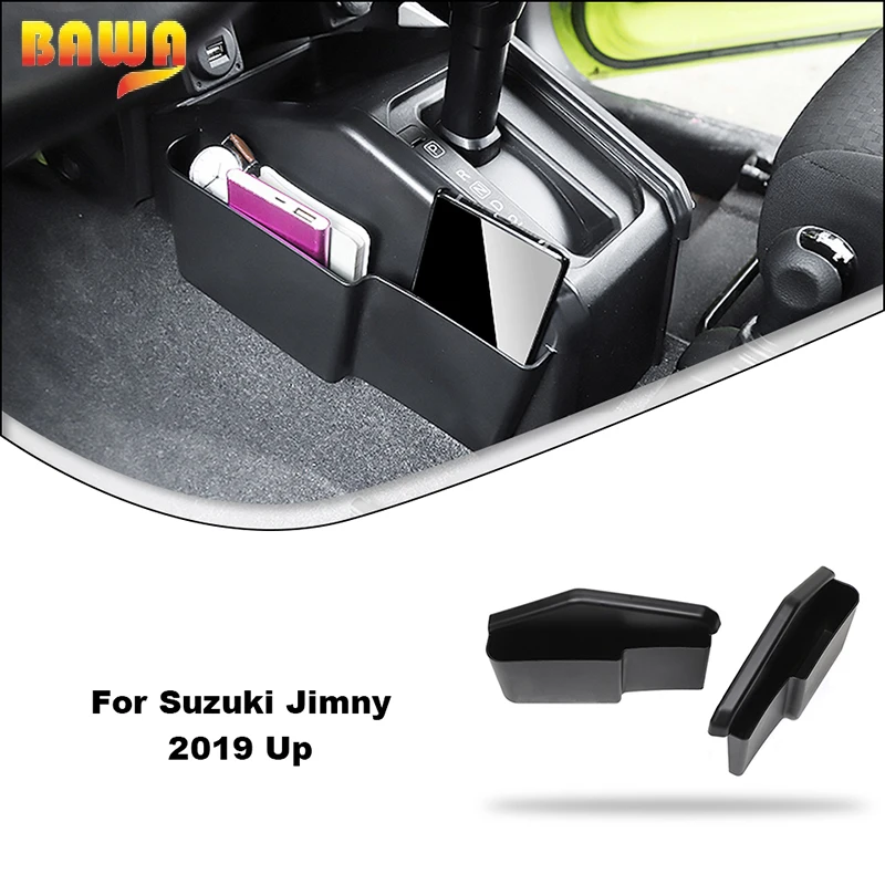 BAWA-ABS-Gear-Sheft-Storage-Box-Organizer-Tray-For-Suzuki-Jimny-2019 ...
