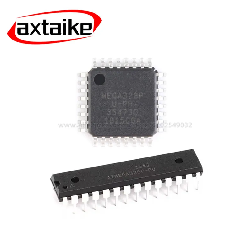 1-5PCS ATMEGA328P-AU MEGA328P-AU QFP-32 MEGA328P ATMEGA328P-PU DIP-28 ...