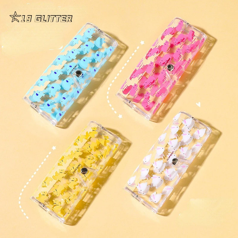 Cartoon-Animal-Travel-Women-Transparent-PVC-Eye-Glasses-Box-Bag-Case ...