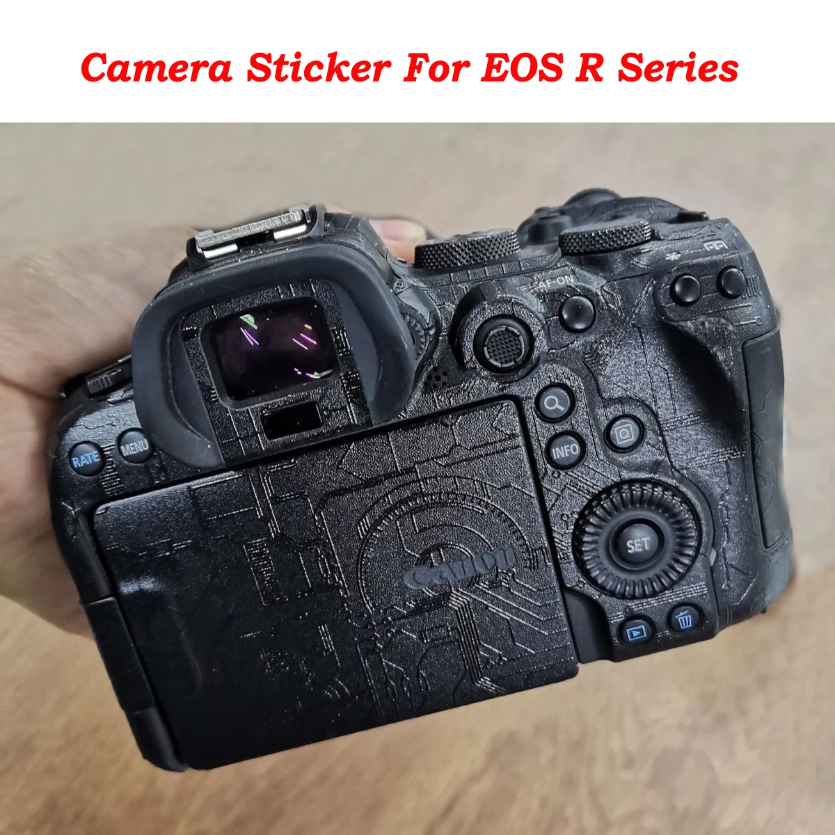 Camera-Sticker-Protective-Skin-For-Canon-EOS-R-RP-R5-R6-R6II-R7-R8-R10 ...