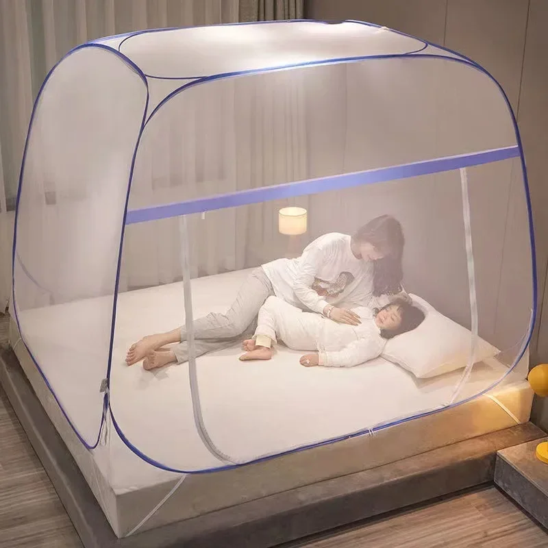 New-Mosquito-Net-No-Installation-Required-No-Bracket-Integrated-Summer ...
