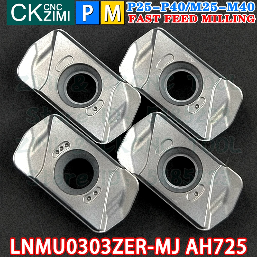 LNMU0303ZER-MJ AH725 LNMU 0303 ZER MJ Carbide inserts Fast feed milling ...