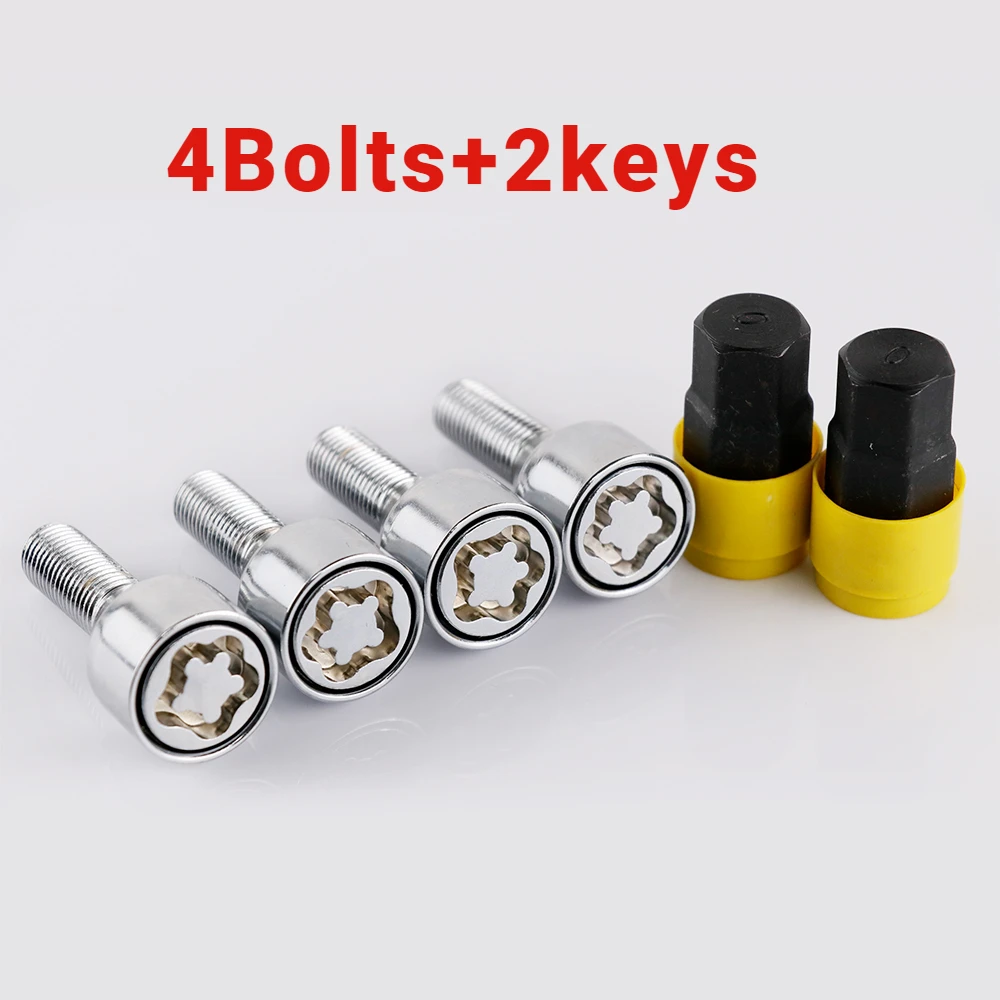 4+2 M12*1.5 High Quality Anti-theft Security Steel Wheel Lock Locking ...