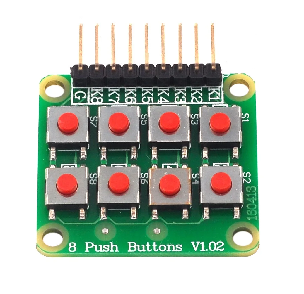 2x4 Keypad 4x2 Keypad 8 Push Buttons V1.00 Key Board Matrix Keyboard Button for Arduino AVR PIC ...