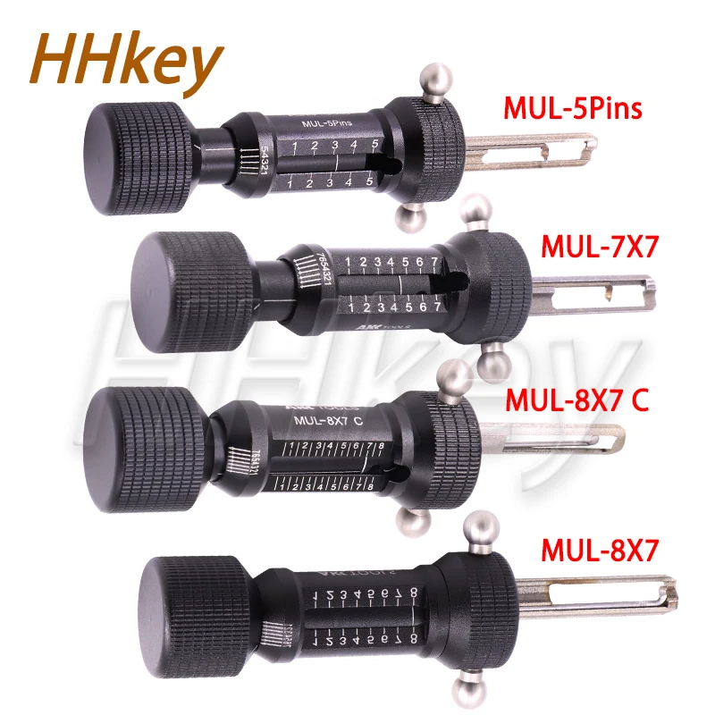 HHKEY-AKK-MUL-7X7-MUL-8X7-MUL-5Pins-MUL-8X7-C-Tools-Invincible-Lock ...