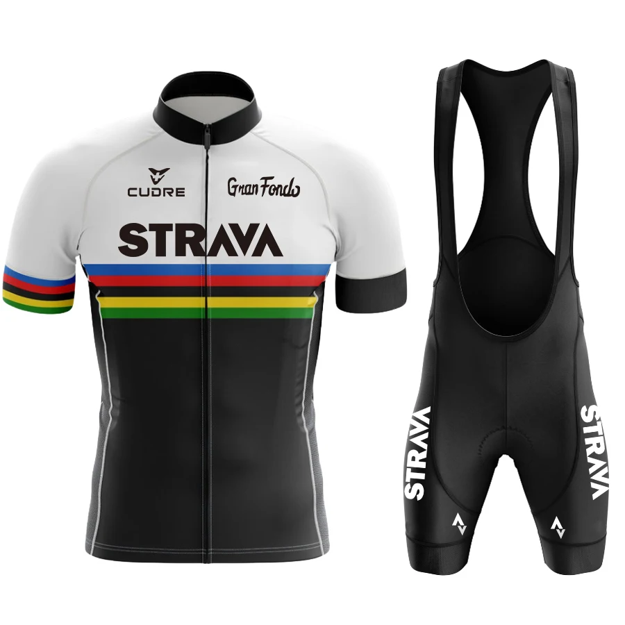 Strava-2024-Summer-Cycling-Jersey-Set-Breathable-MTB-Cycling-Clothing ...