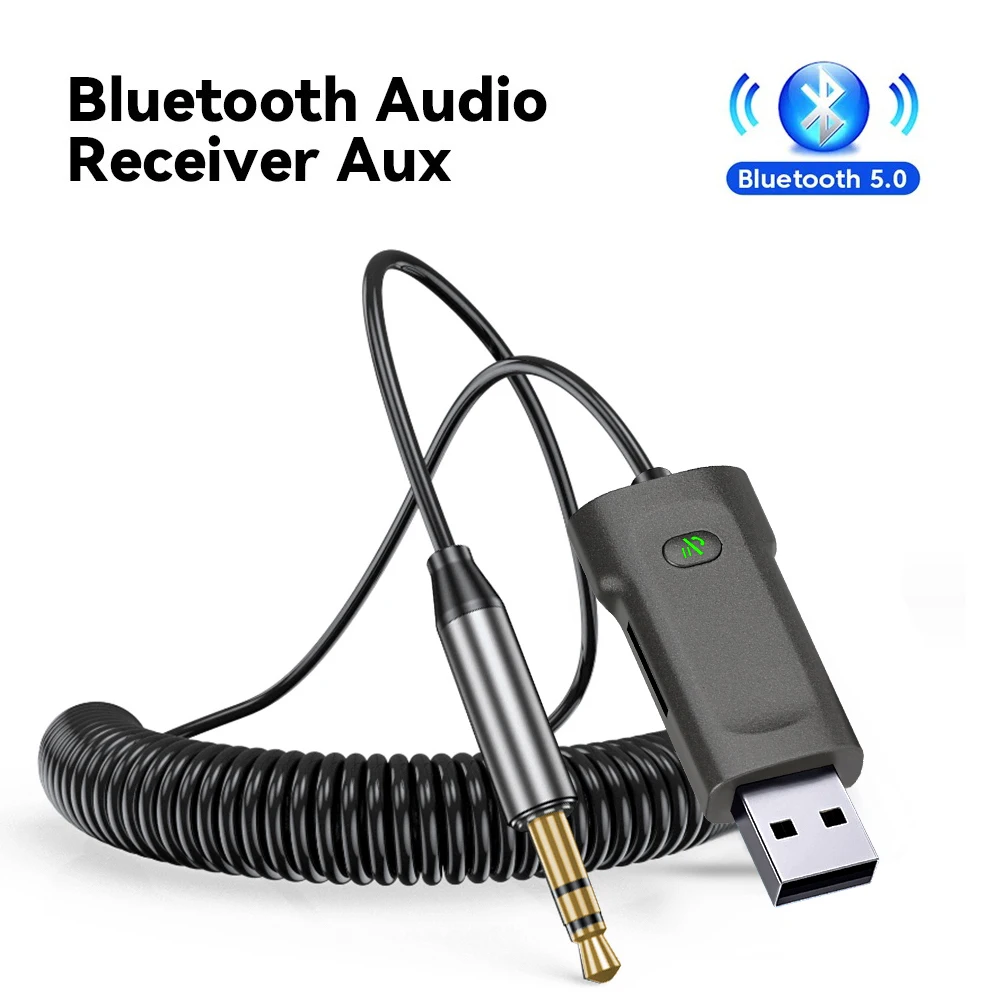 Bluetooth-Audio-Adapter-Dongle-USB-To-3-5mm-Jack-Car-Aux-Bluetooth-5-0 ...