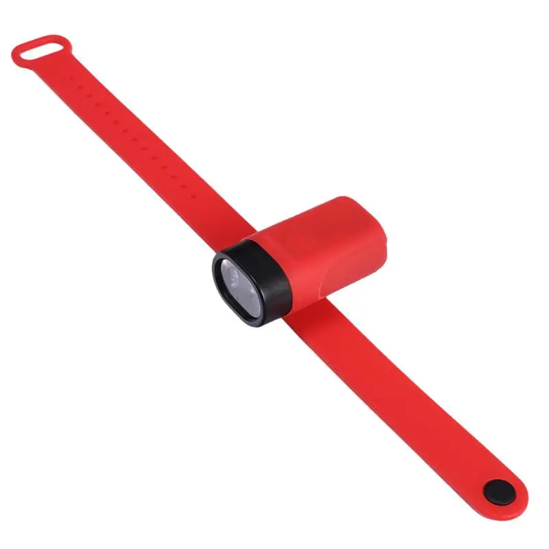 Wrist Flashlight Super Bright USB Rechargeable Led Torchlight Riding ...
