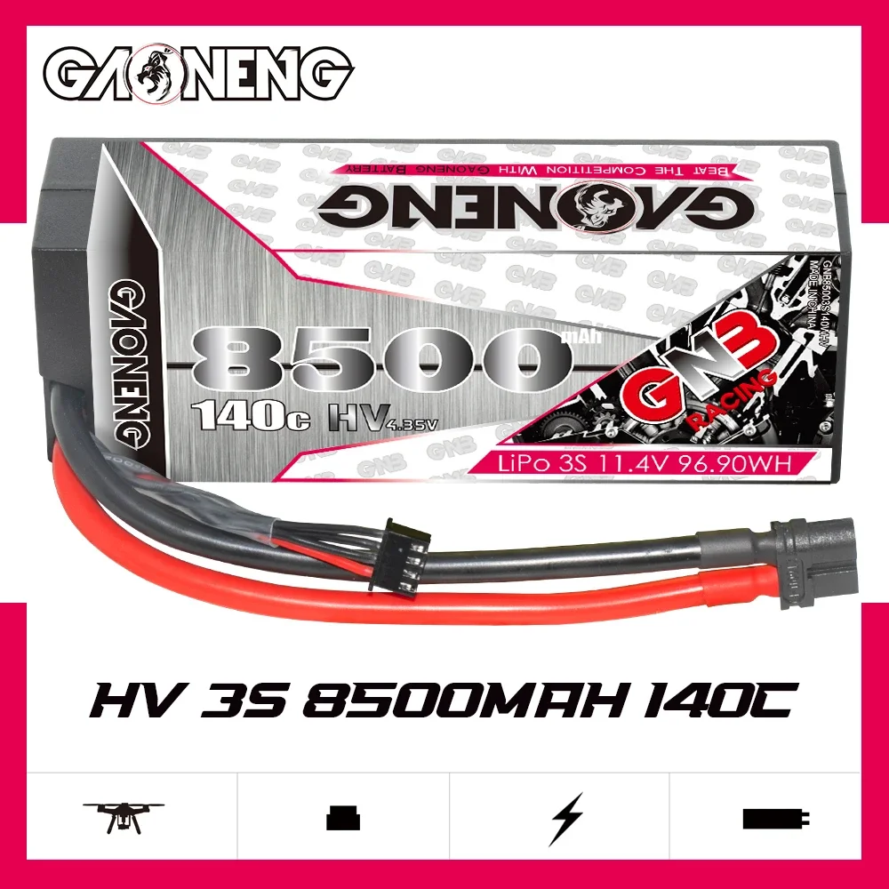 GAONENG-3S2P-8500mAh-11-4V-140C-Hardcase-LiHV-LiPo-Battery-Pack-With ...