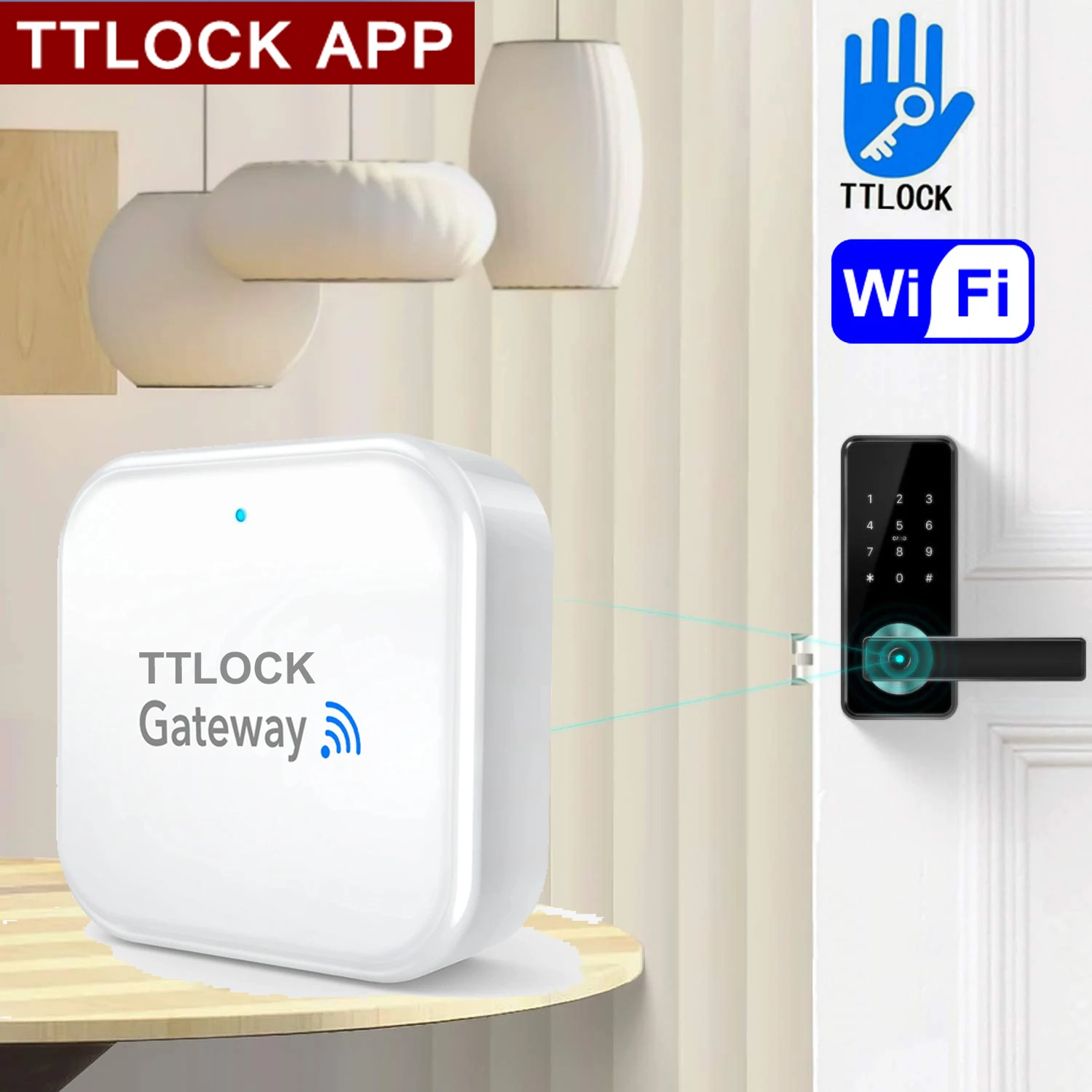 TTLOCK-APP-G2-G3-WiFi-Gateway-Hub-Smart-Home-for-TTLOCK-Door-Lock ...