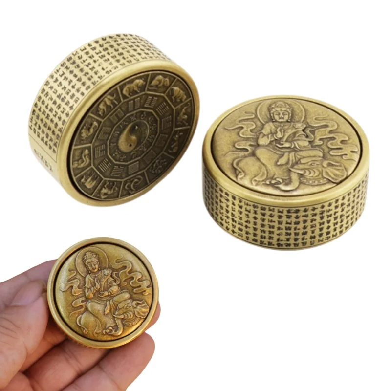 Metal Zen Buddha Gyroscope Fidget Spinner Adult Anxiety Relief Toy ...