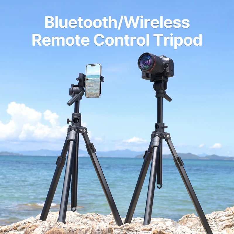 Ulanzi-MT-65-1-76M-Bluetooth-Remote-Control-Tripod-DSLR-Camera-Phone ...
