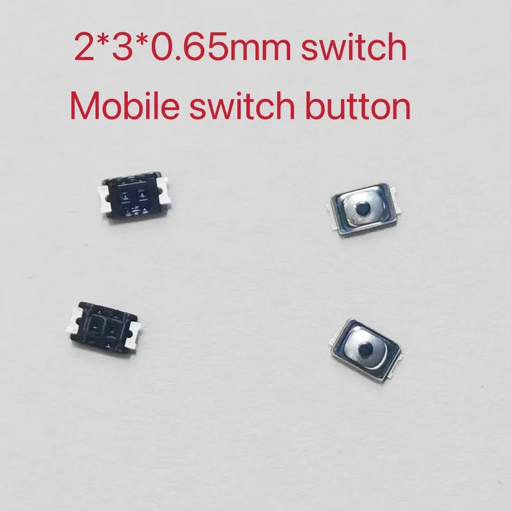 10-100pcs-2-3-0-65MM-2x3x0-65MM-Tactile-Push-Button-Switch-Tact-2-Pin ...