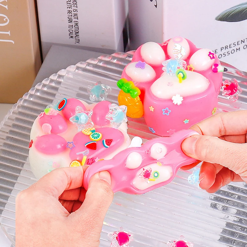 Cartoon-Cat-Paw-Sticky-Squeeze-Toy-Kawaii-Soft-Realistic-Claw-Squishy ...