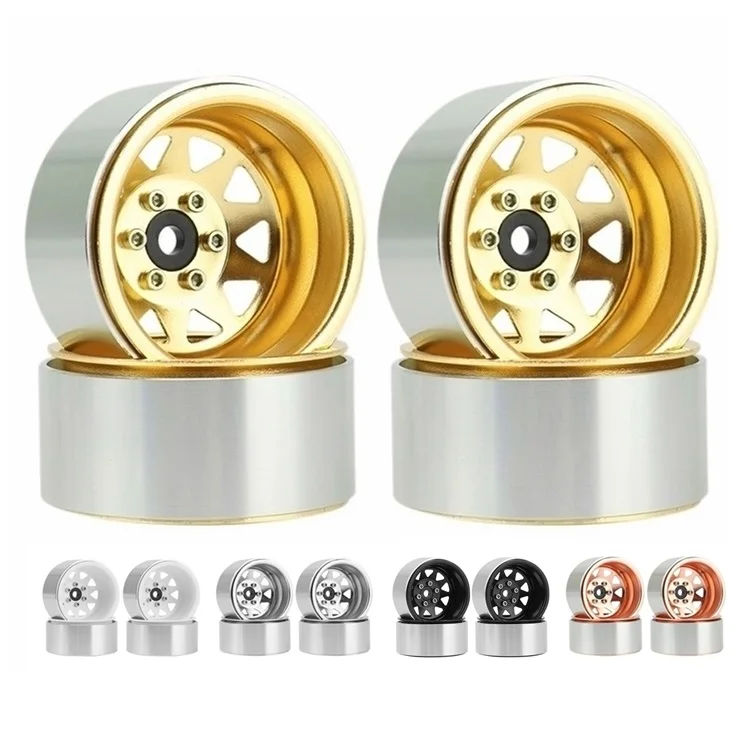 4pcs-Deep-Dish-1-9-Metal-Beadlock-Wheel-Hub-Rim-for-1-10-RC-Crawler ...