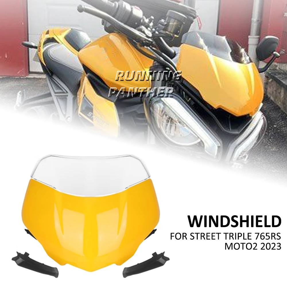 NEW For Street Triple 765RS 765 RS moto2 2023 Motorcycle Front ...