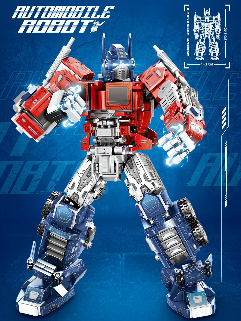 Transform-Blocks-Robot-Mecha-Building-Sets-para-crian-as-carros-deforma ...